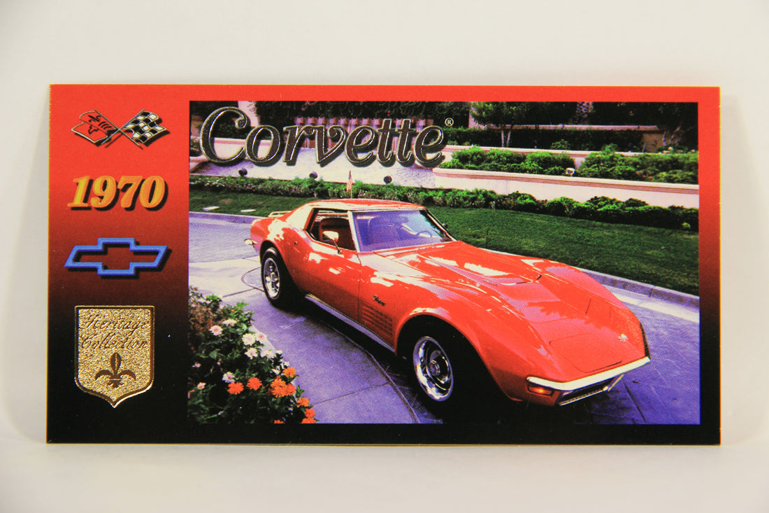 Corvette Heritage Collection 1996 Trading Card #26 - 1970 Coupe L00884 ...