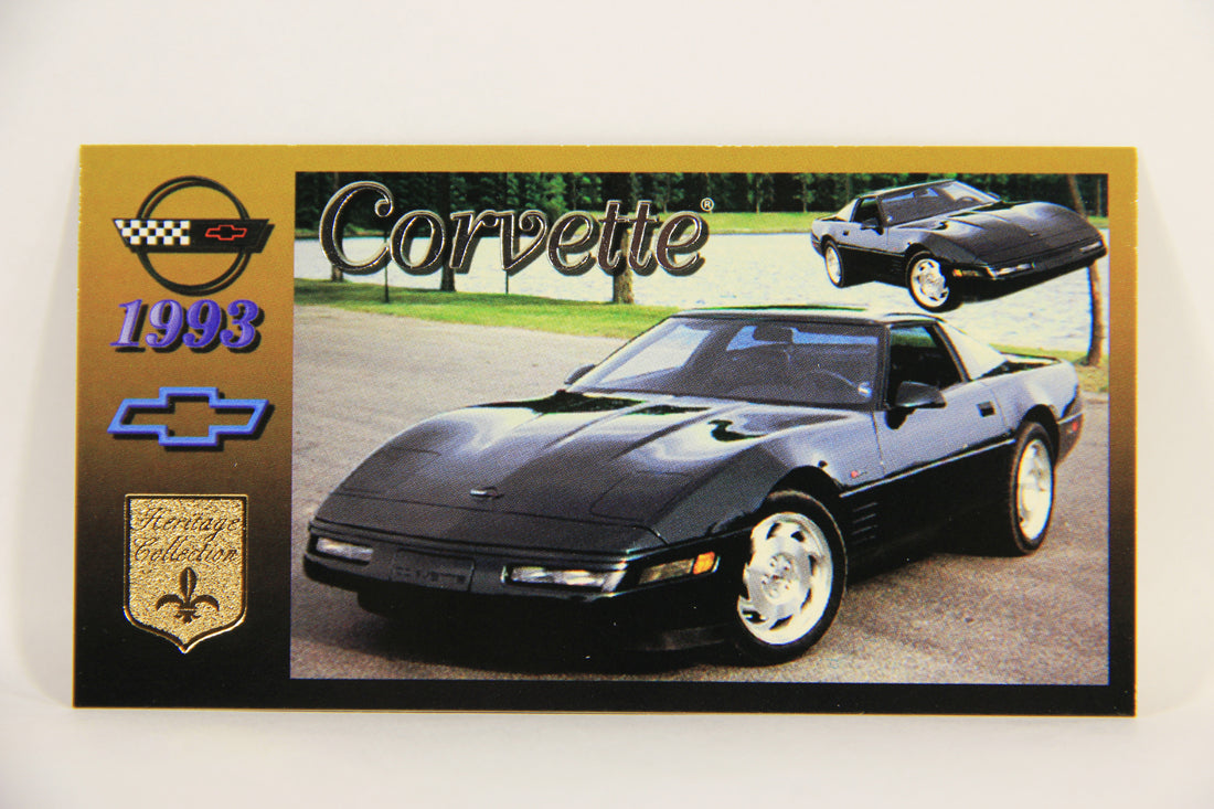 Corvette Heritage Collection 1996 Trading Card #62 - 1993 ZR-1 Coupe L ...