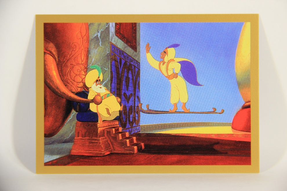 Aladdin 1993 Trading Card #53 Aladdin Arrives ENG SkyBox L011667 – AGS ...