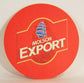 Molson Export Beer Coaster Canada Montreal Quebec Galleon Ship Logo L0 ...