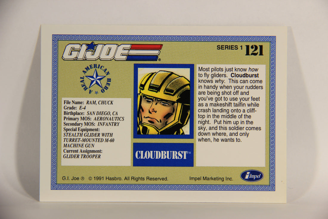 GI Joe 1991 Impel Trading Card #121 Cloudburst ENG L012342 – AGS ...