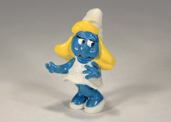 Smurfs 20034A Smurfette Hand On Body Variant 1971 Vintage Figure PVC T ...